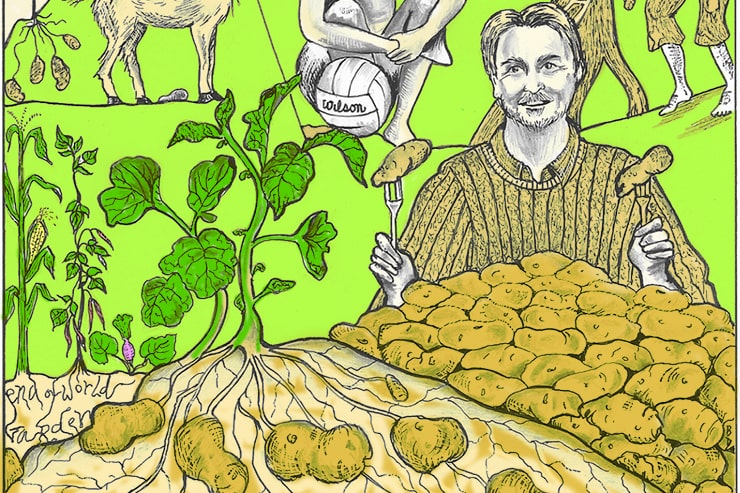 Potatoes on Mars - Food Gardening Network