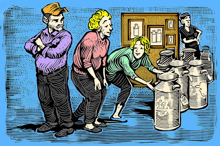 A Milk Can Man - Food Gardening Network