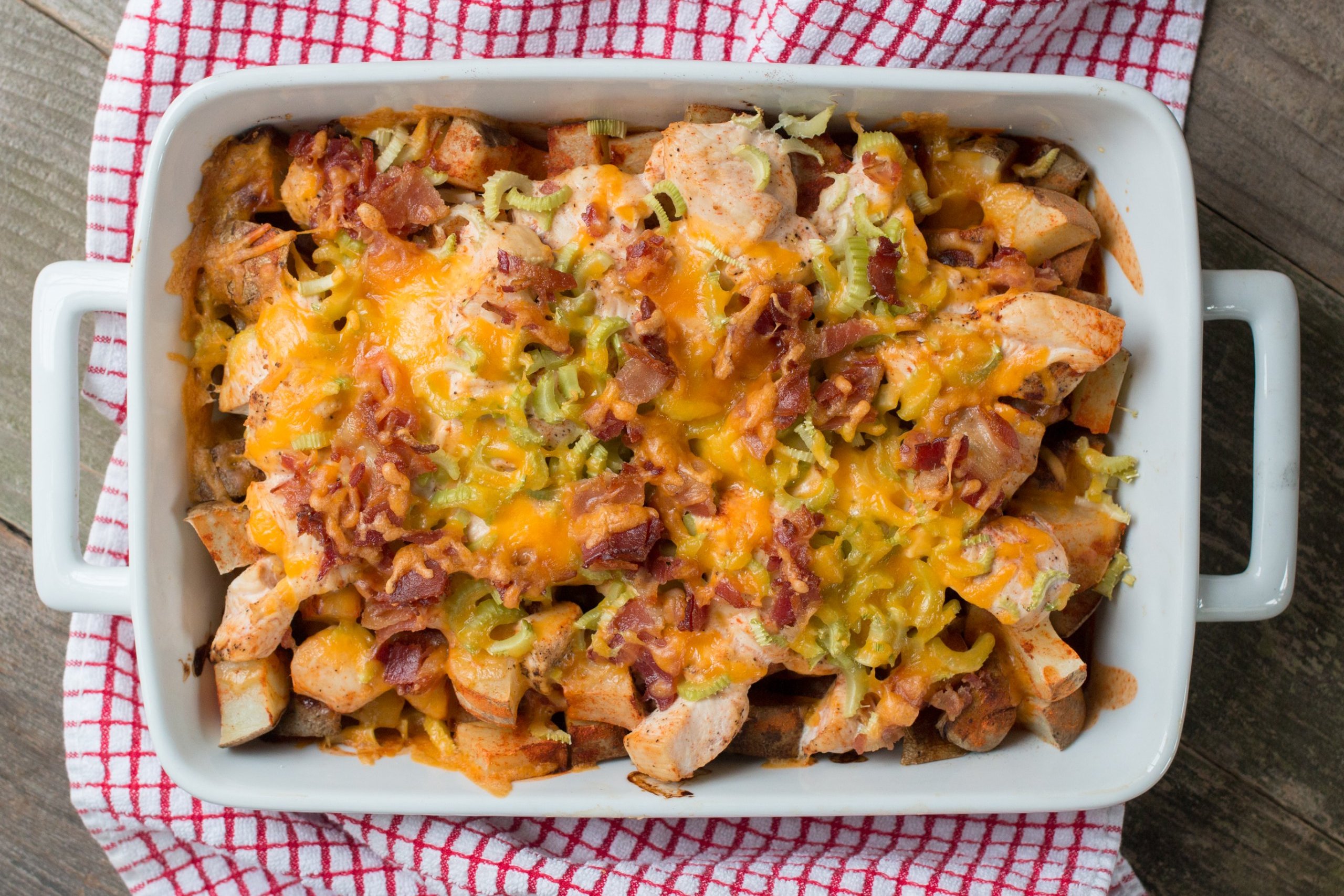 Cheesy Buffalo Chicken Bake - Food Gardening Network