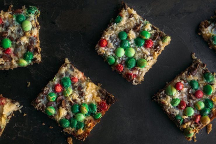 Christmas Magic Bars - Food Gardening Network