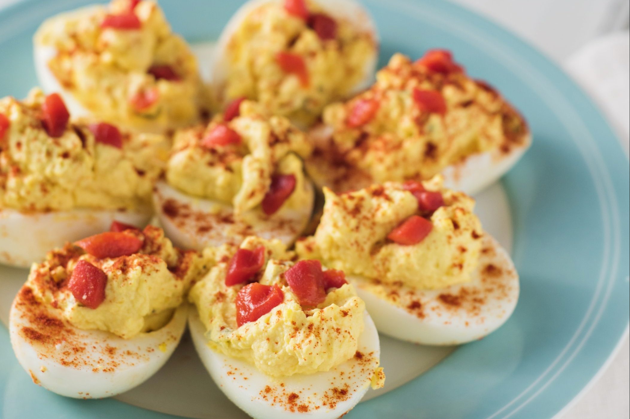Clever Lil Devils: Low-Cal Deviled Eggs - Food Gardening Network