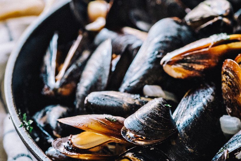 Skillet-Grilled Mussels - Food Gardening Network