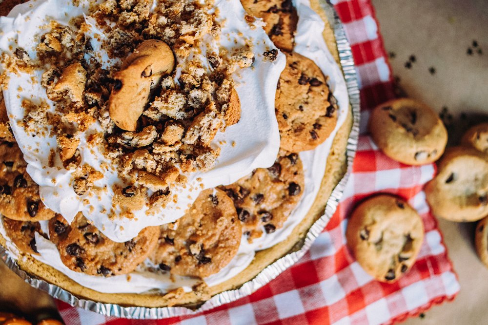 Triple Layered Cookie Pie - Food Gardening Network