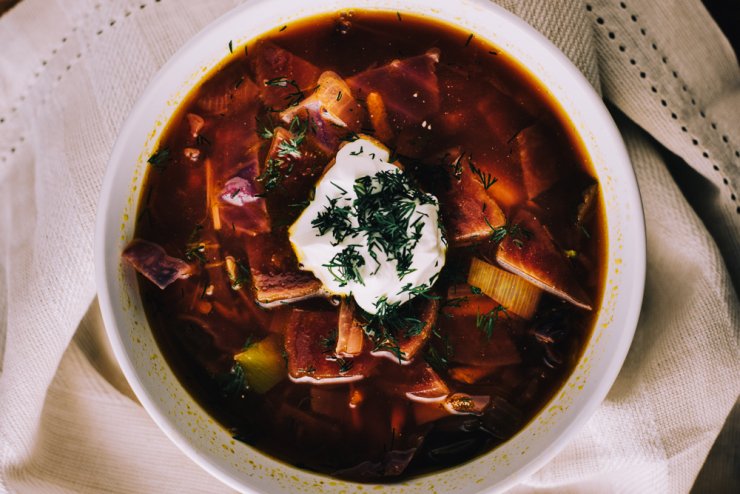 Classic European Borscht Soup - Food Gardening Network