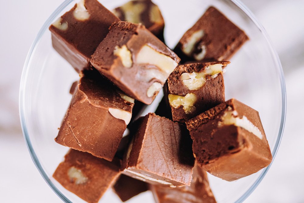 Chocolate Walnut Fudge - Food Gardening Network