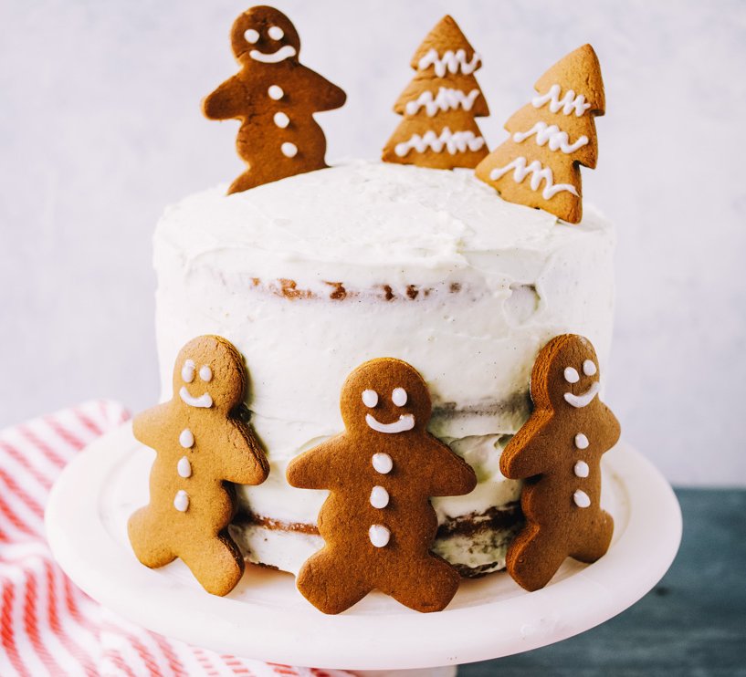 Layered Gingerbread Cake - Food Gardening Network