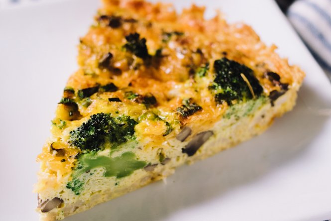 Easy Quiche with Brown Rice Crust - Food Gardening Network