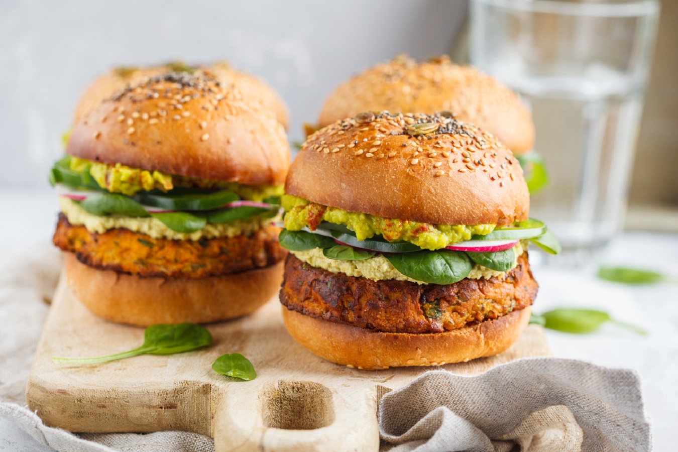 Savory Sweet Potato Burger - Food Gardening Network