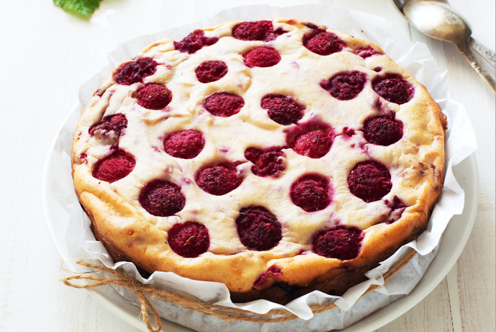 Raspberry Ricotta Cake - Food Gardening Network