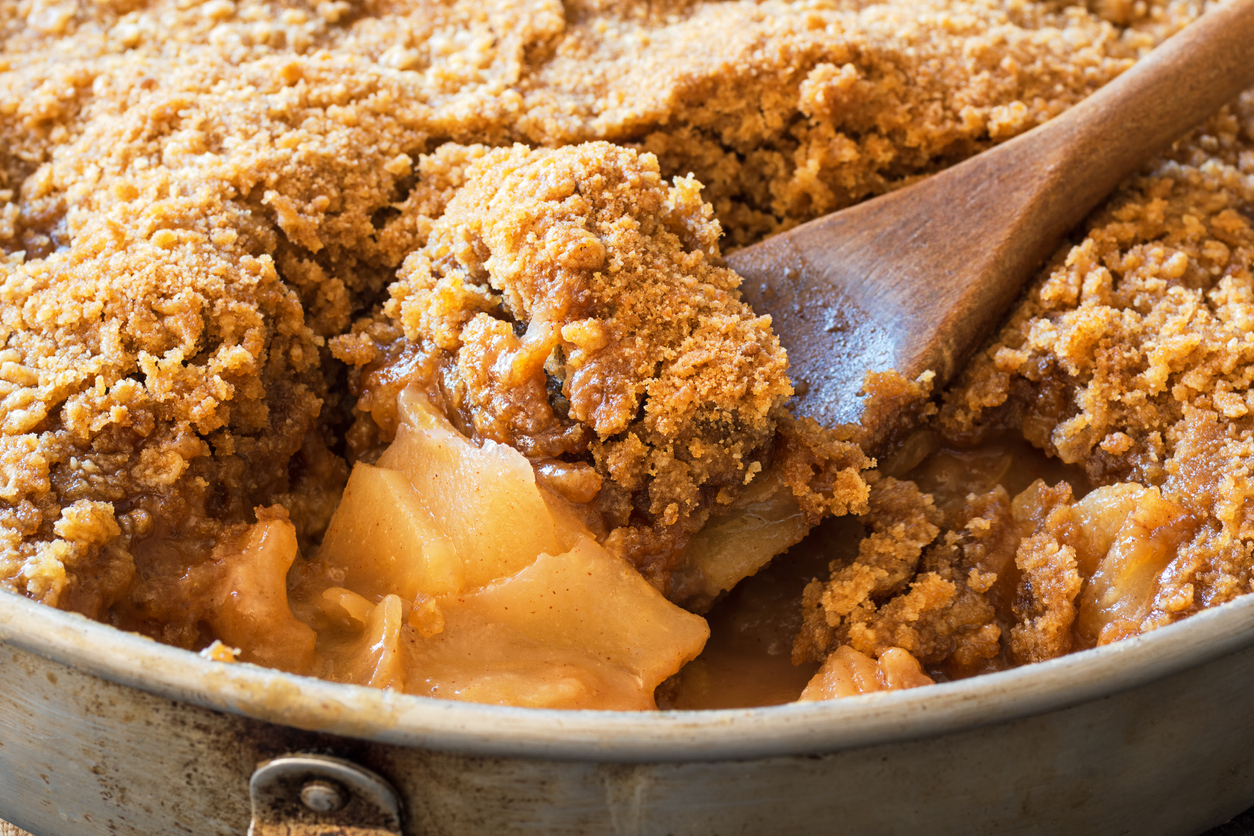 Crunchy Whole Wheat Apple Crisp - Food Gardening Network