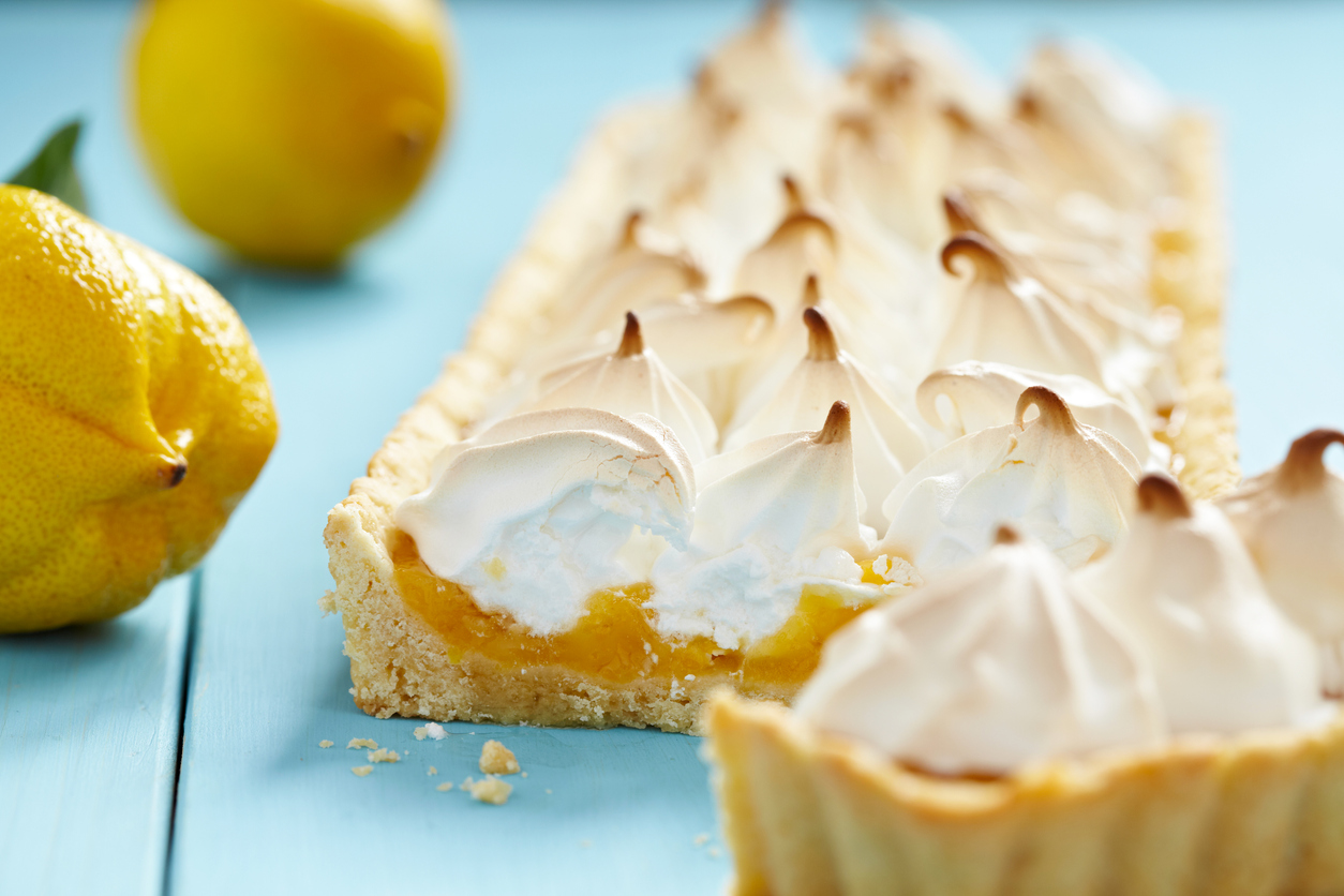 Lemon Meringue Bars - Food Gardening Network