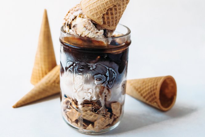 Mason Jar Drumstick Sundae - Food Gardening Network