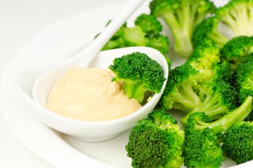 Marinated Broccoli with Curry Dip - Food Gardening Network