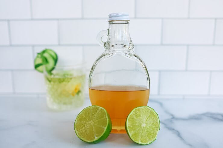 Lime Simple Syrup - Food Gardening Network