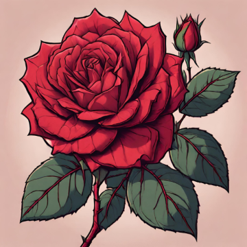 Double Red Simplicity Rose - Food Gardening Network