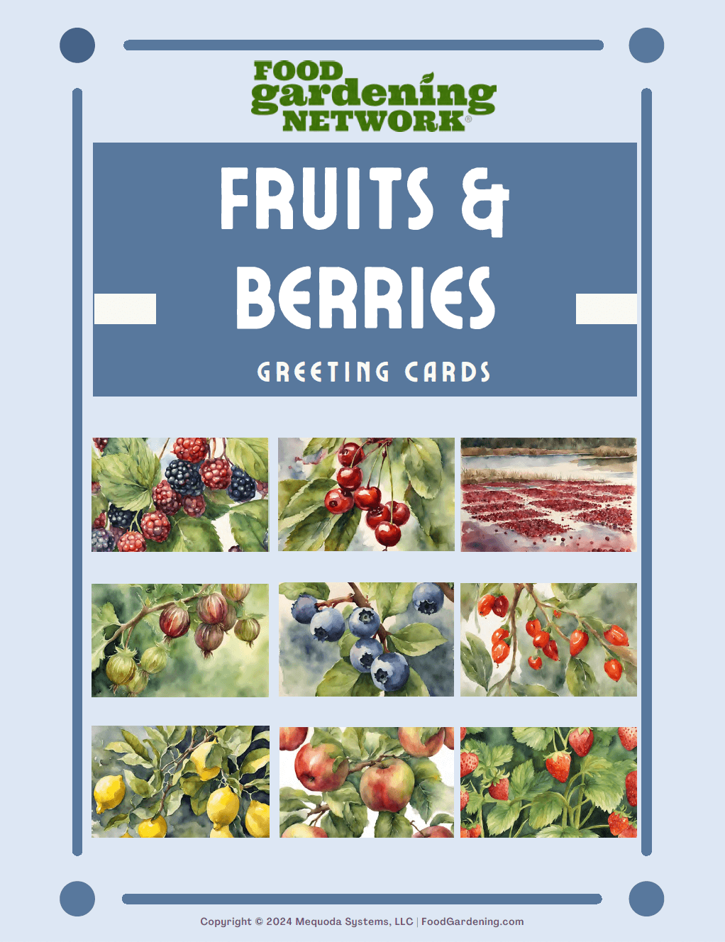 Introducing Our Enchanting New Fruits & Berries Greeting Card Crafting ...