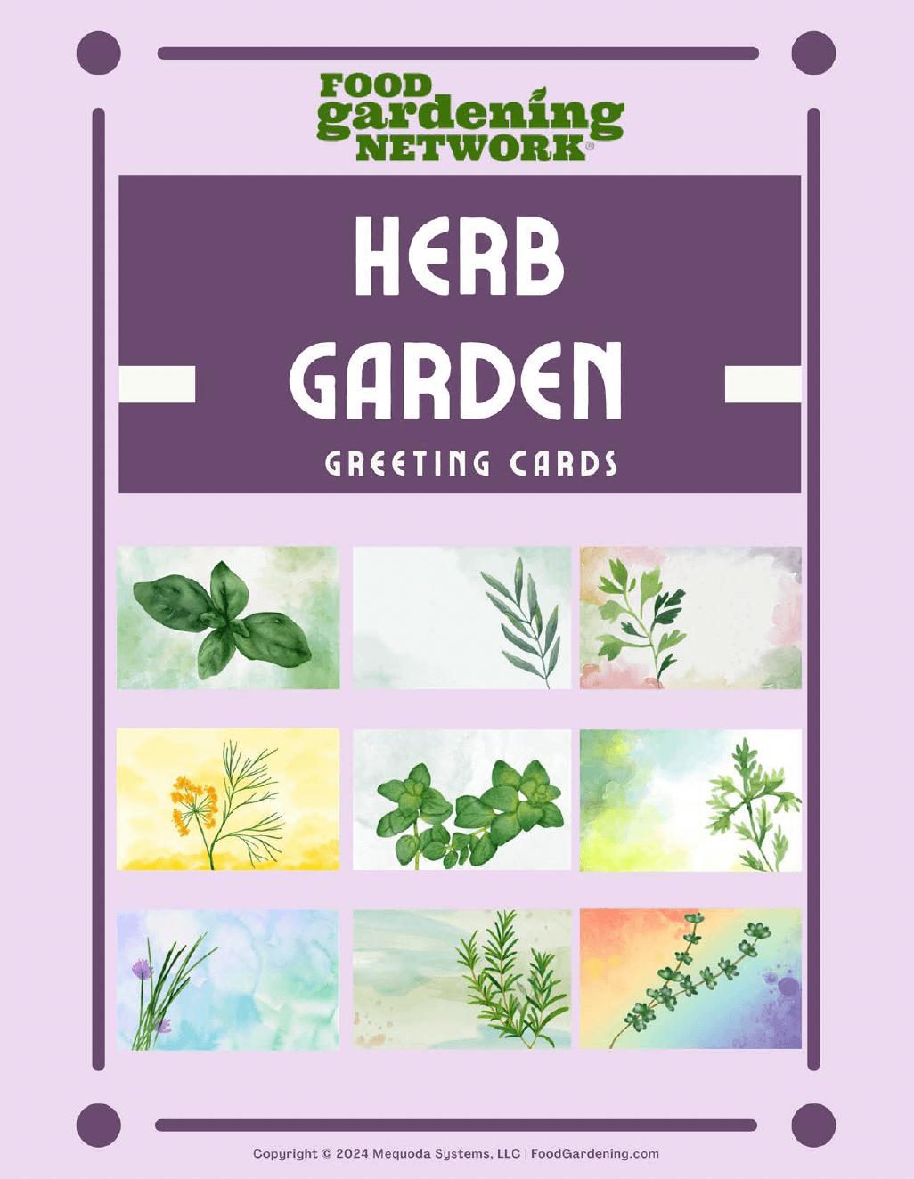 Introducing Our Enchanting New Herb Garden Greeting Card Crafting Kit - Food Gardening Network