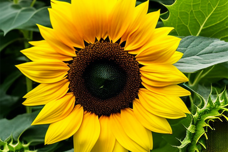 Suntastic Yellow Sunflower - Food Gardening Network