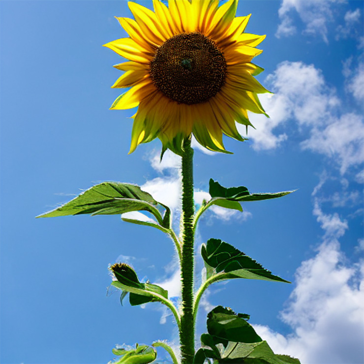 Skyscraper Sunflower - Food Gardening Network
