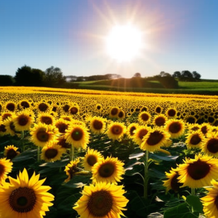 Sunforest Mix Sunflower - Food Gardening Network