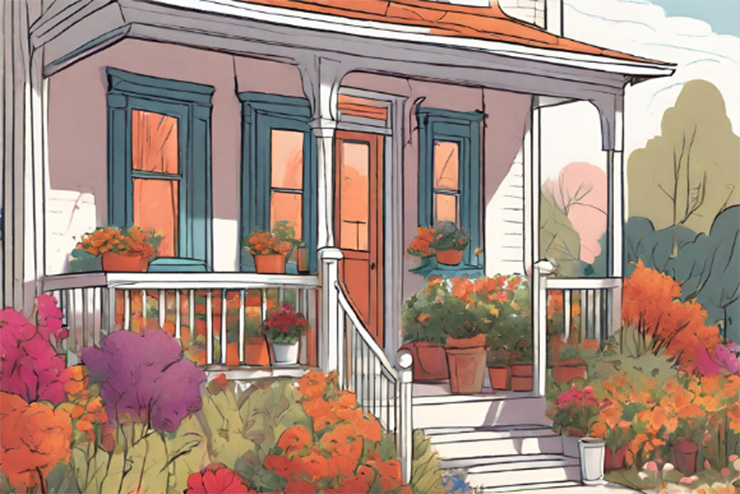 The Language of Front Garden Flowers - Food Gardening Network