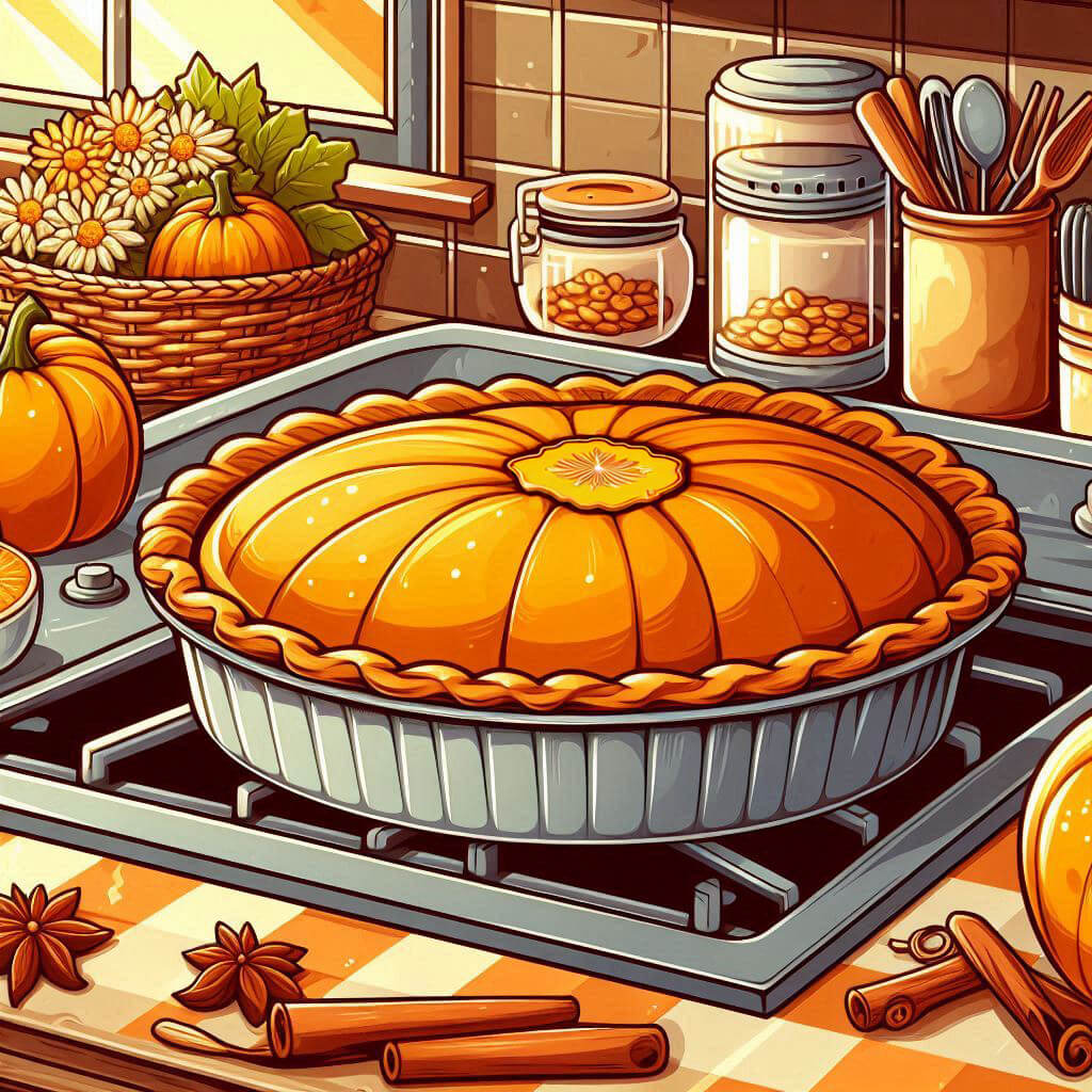 Pilgrim Pumpkin Pie Recipe - Food Gardening Network