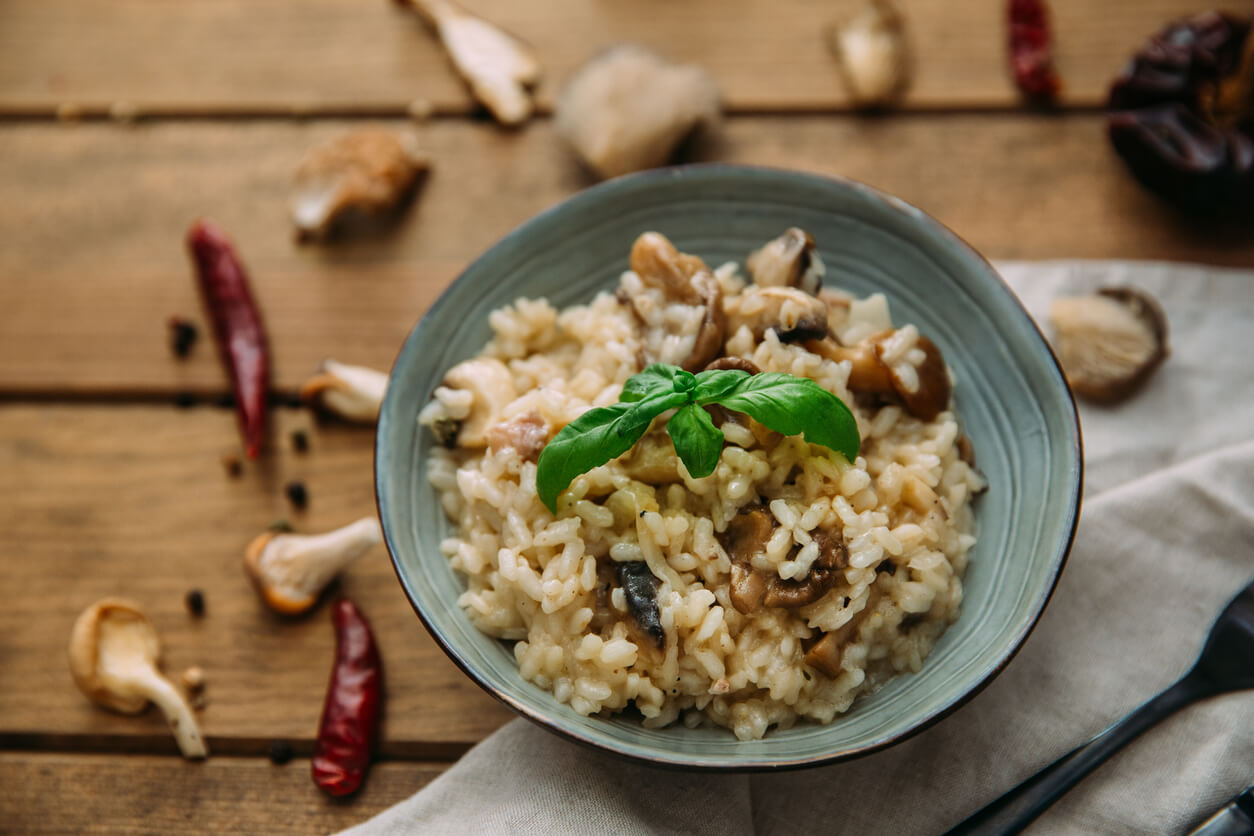 Creamy Mushroom Risotto - Food Gardening Network
