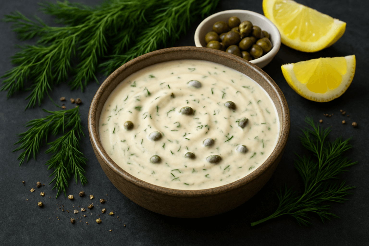 Dill & Caper Cream Sauce - Food Gardening Network