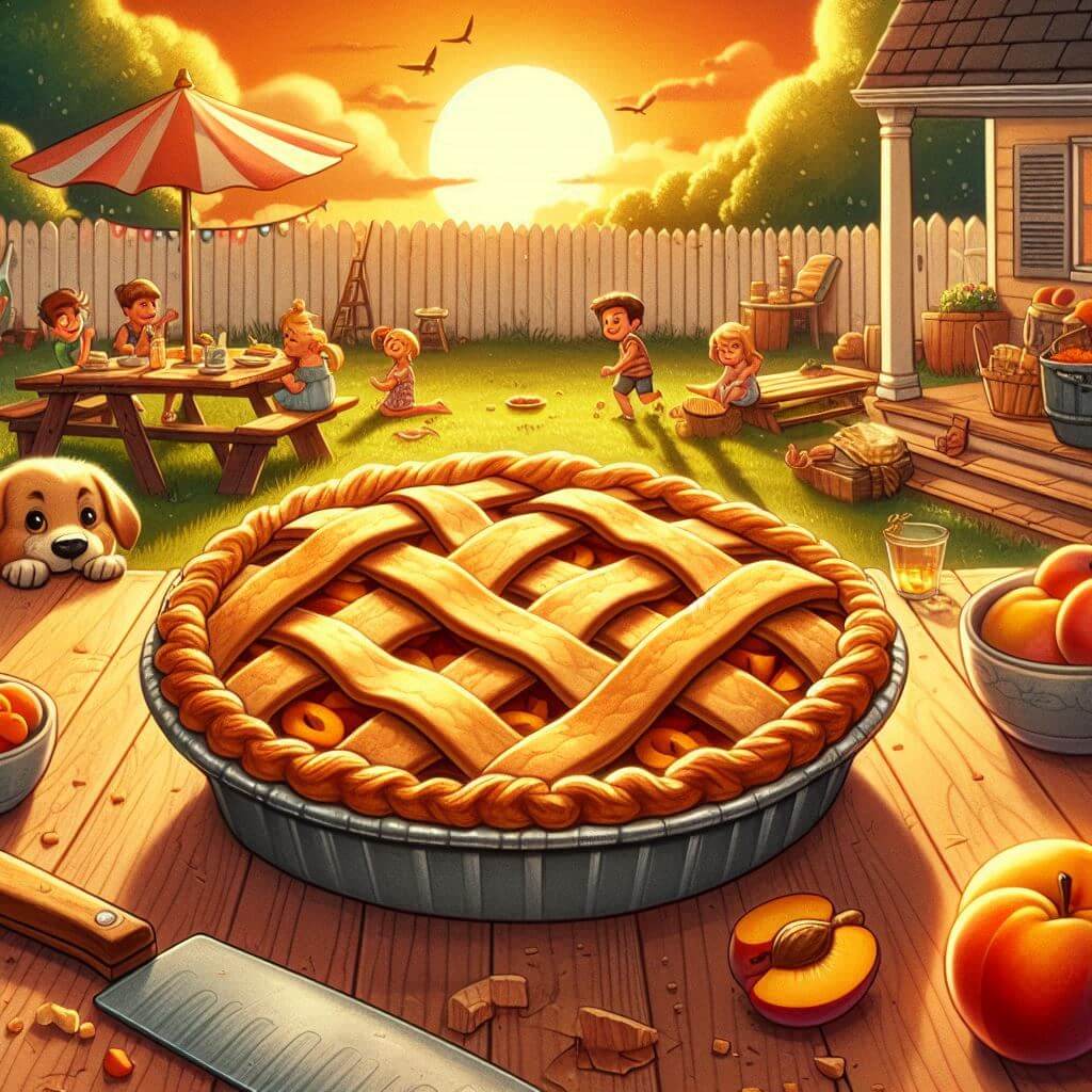 The Story of Cinnamon Peach Pie - Food Gardening Network