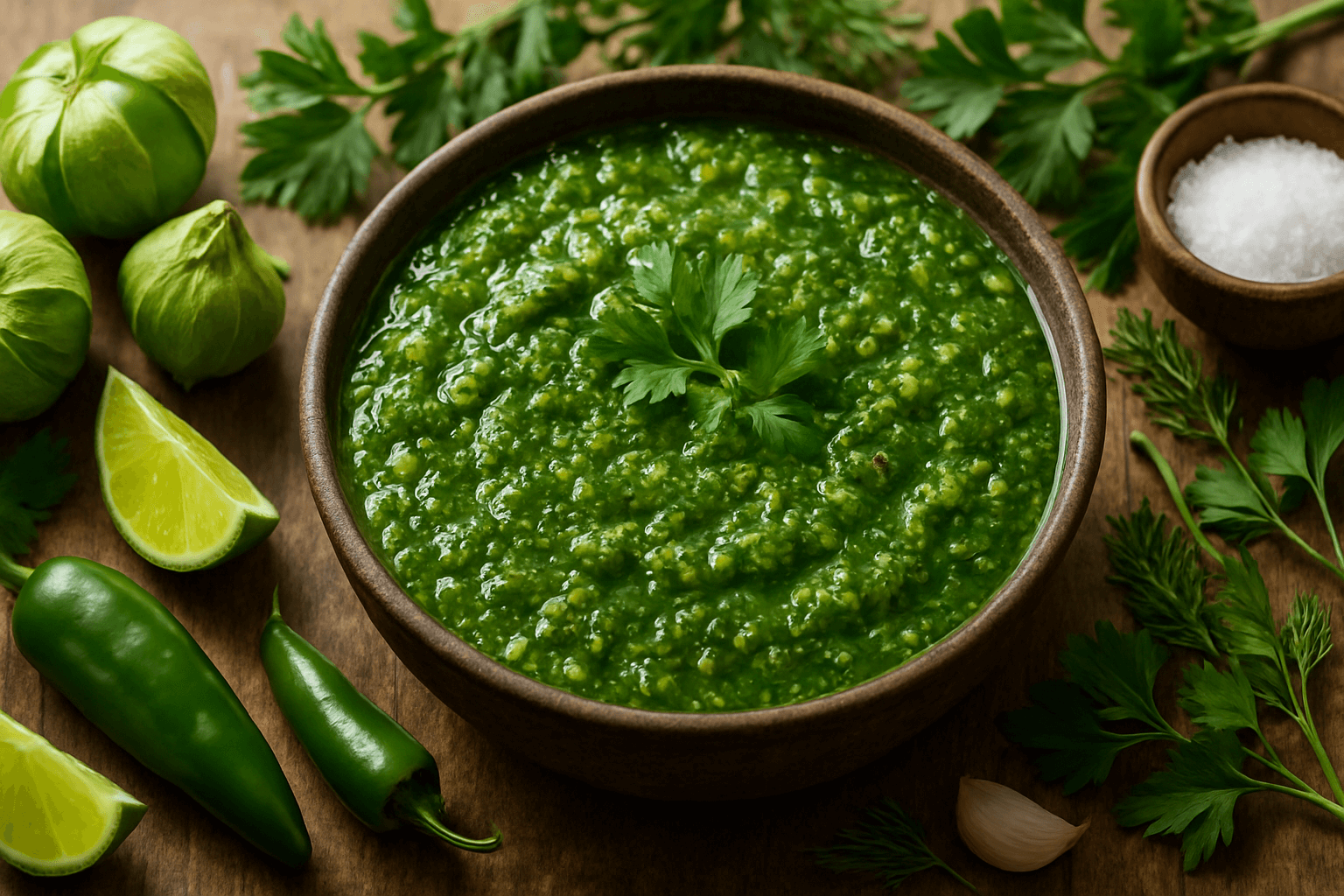Summer Garden Salsa Verde - Food Gardening Network