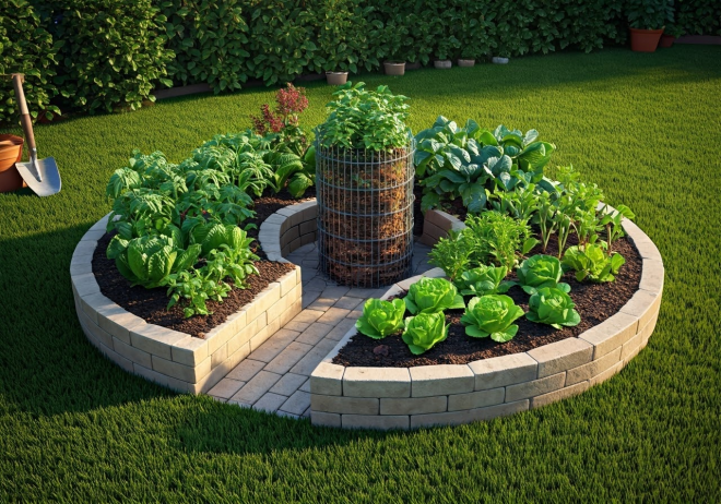 Keyhole Gardens for Beginners - Food Gardening Network