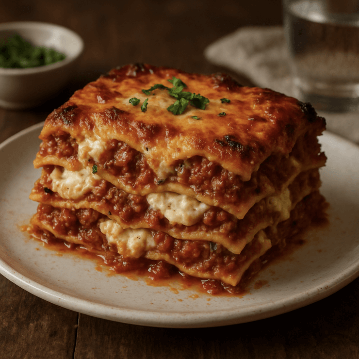Classic Meat Lasagna - Food Gardening Network